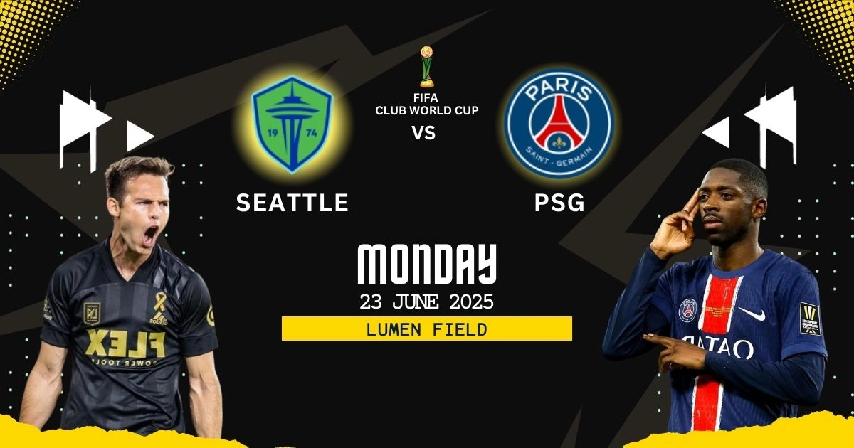 Seattle Sounders vs PSG Match Prediction - Soccer Prediction